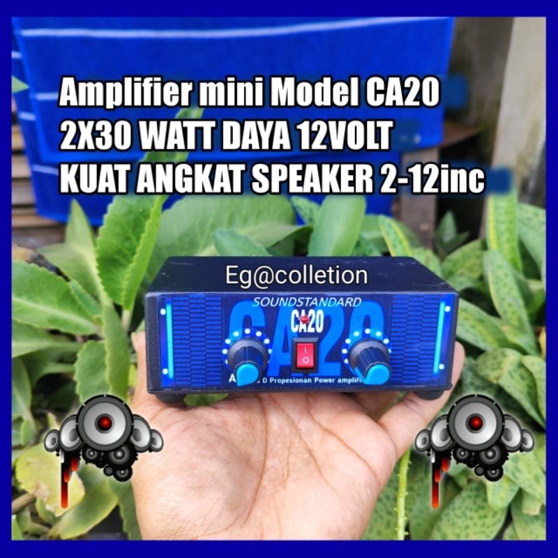 Jual Power ampli mini 2x30 watt daya 12 volt | Shopee Indonesia