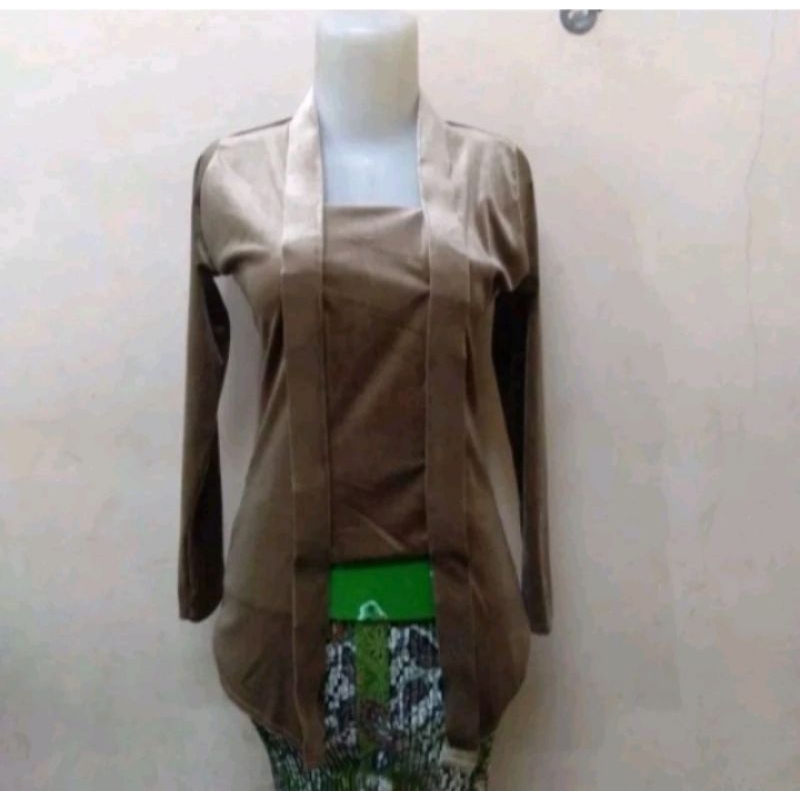 Jual KEBAYA KUTU BARU BLUDRU POLOS TERMURAH (LENGKAP) | Shopee Indonesia