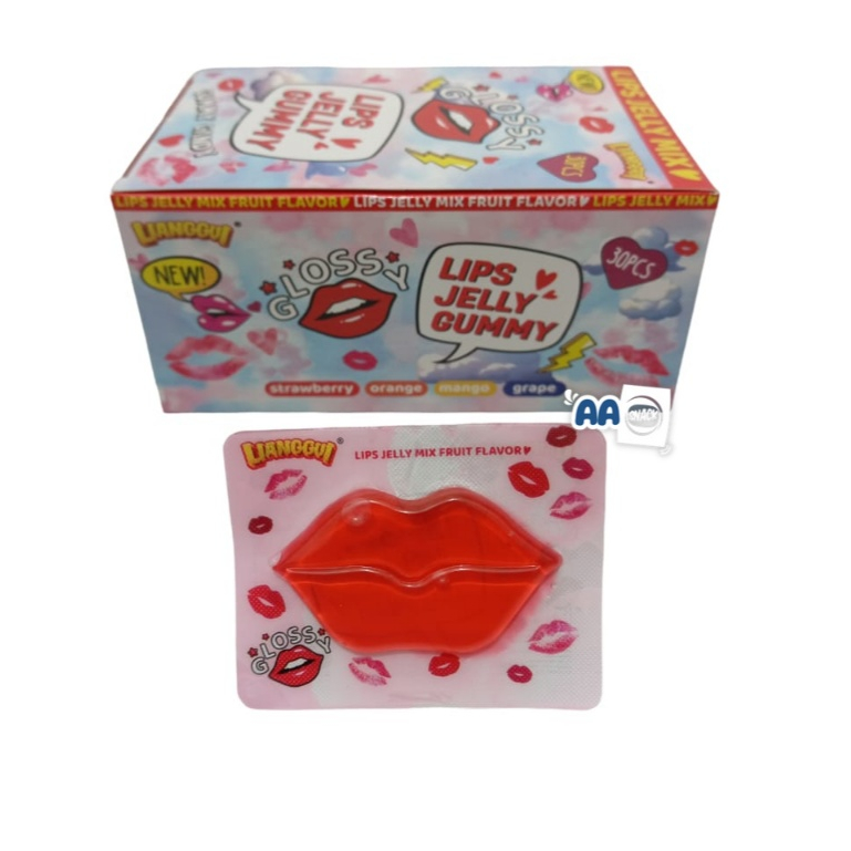 Jual LIANGGUI LIPS JELLY GUMMY BOX ISI 30 | Shopee Indonesia