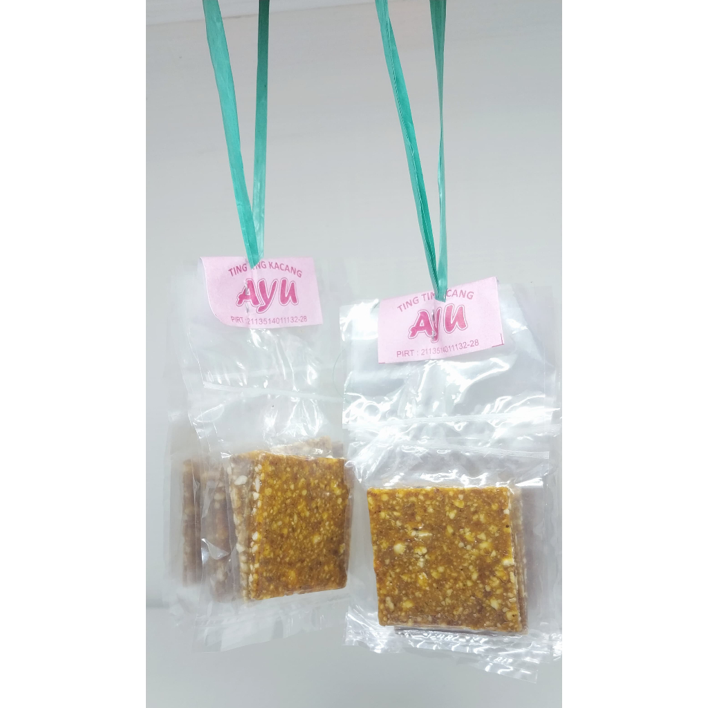 Jual Jajan Rentengan Manis Isi 10 Ting-Ting Kacang AYU - Manis Gurih ...