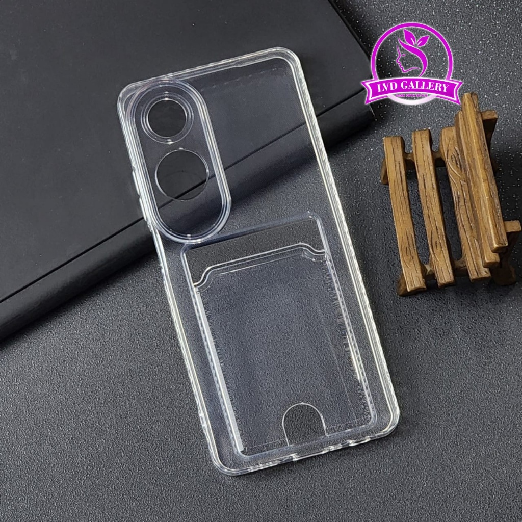 Jual Oppo A60 Clear Card Case Slot Kartu Case Bening Oppo A60 | Shopee ...