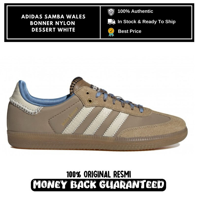 Jual Adidas Samba x Wales Bonner Desert White (IH3261) - 100% Original ...