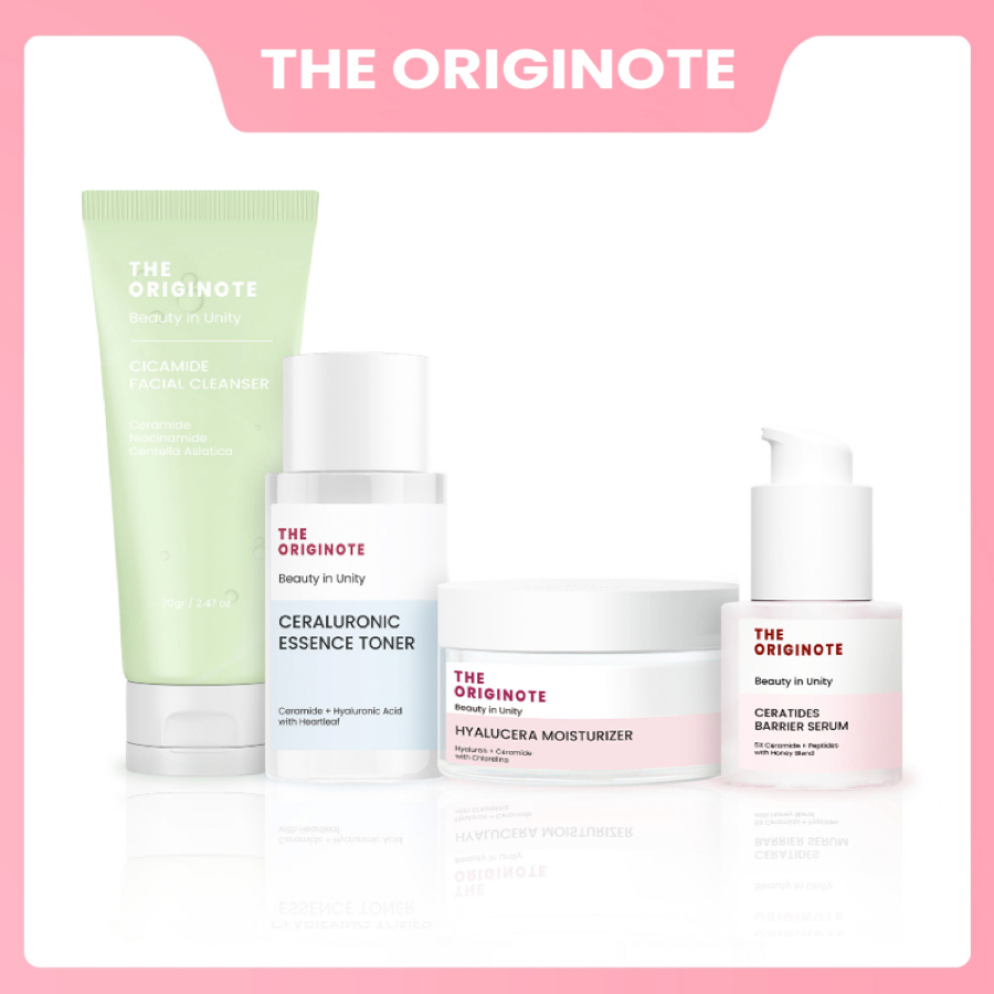 Jual The Originote Paket Skincare 4in1 Facial Wash Toner Serum ...