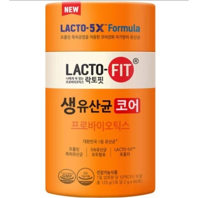 Jual LACTO FIT CORE MAX Probiotics Lacto-Fit Korea - Lactofit isi 6 ...