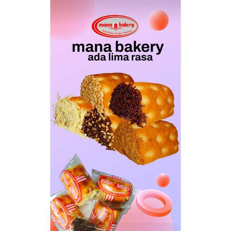 Jual Mana Bakery Roti Lembut Halal (HANYA UNTUK JABODETABEK) | Shopee ...