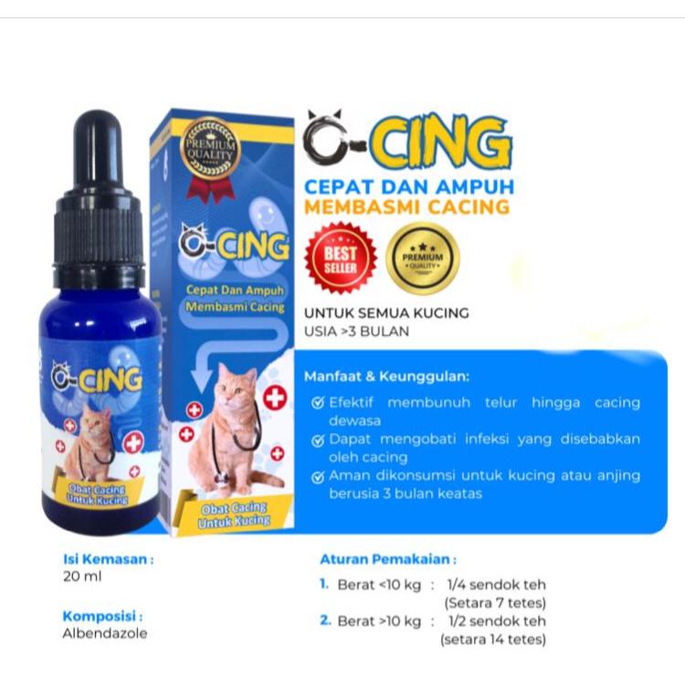 Jual ocing tetes cacing kucing | Shopee Indonesia