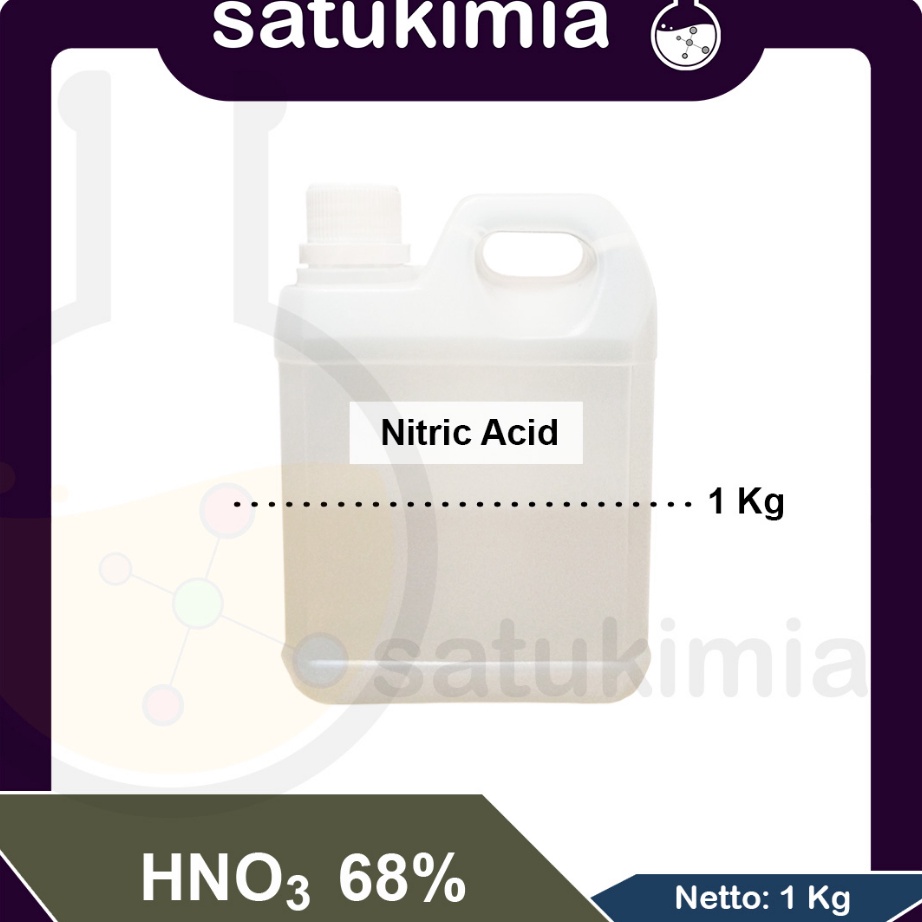 Jual KF7 Nitric Acid Asam Nitrat HNO3 1 KG | Shopee Indonesia