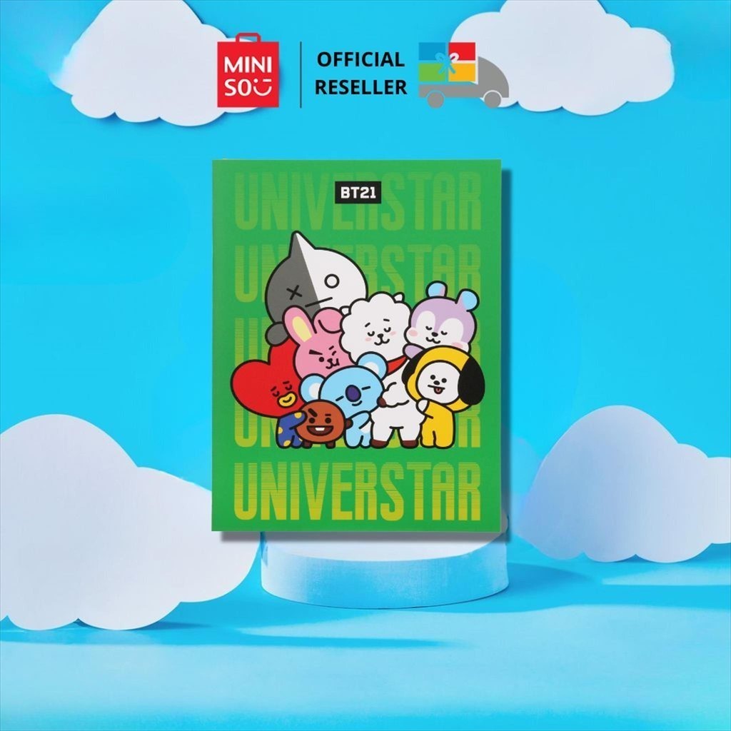 Jual MINISO x BT21 Collection Collager Books / Buku Tulis | Shopee ...