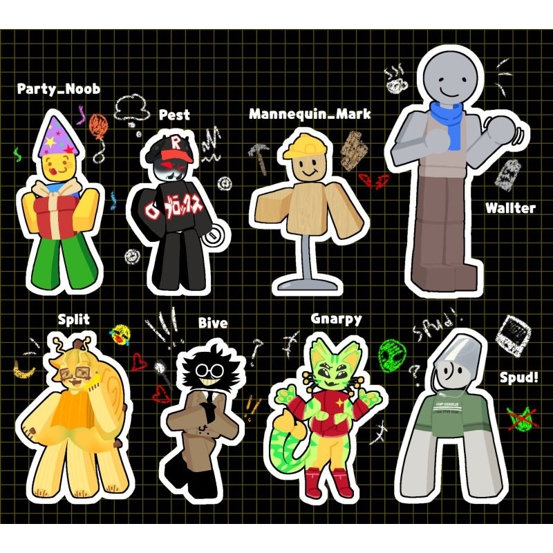 Jual ROBLOX Regretevator | Regretevator stickers | Shopee Indonesia