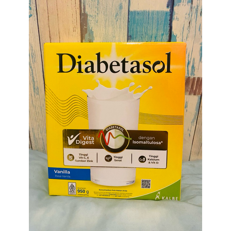 Jual Diabetasol Jumbo Vanilla 950g | Shopee Indonesia