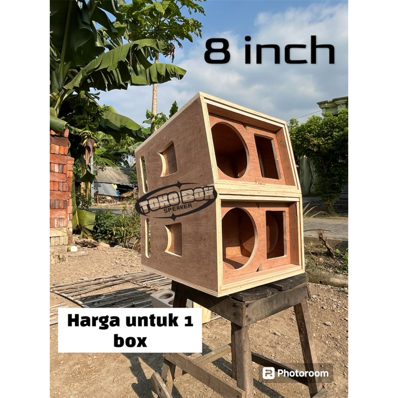 Jual BOX SPEAKER 8 INCH LINE ARRAY SINGLE TRIPLEK 12 mm | Shopee Indonesia