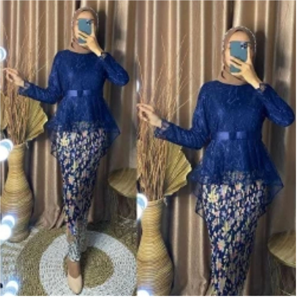 Jual Kebaya Modern Dan Elegan 2024/ Setelan Brokat Untuk Graduation ...