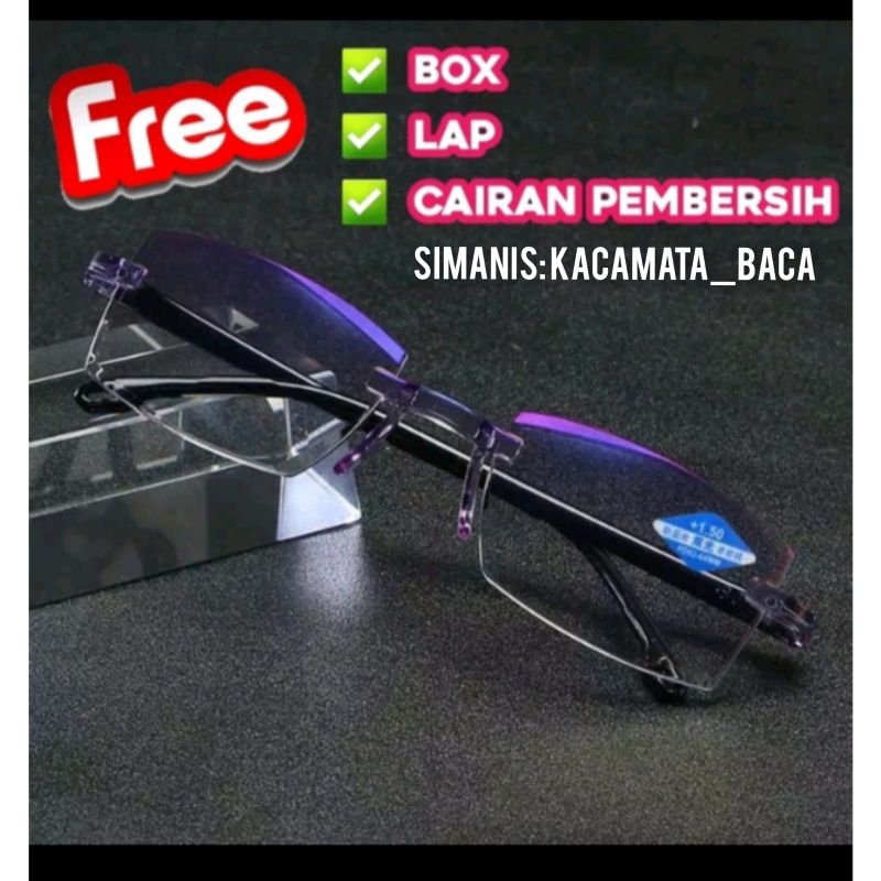 Jual Kacamata Baca anti radiasi buat mata Rabun Jadi Dekat Lebih Jelas ...
