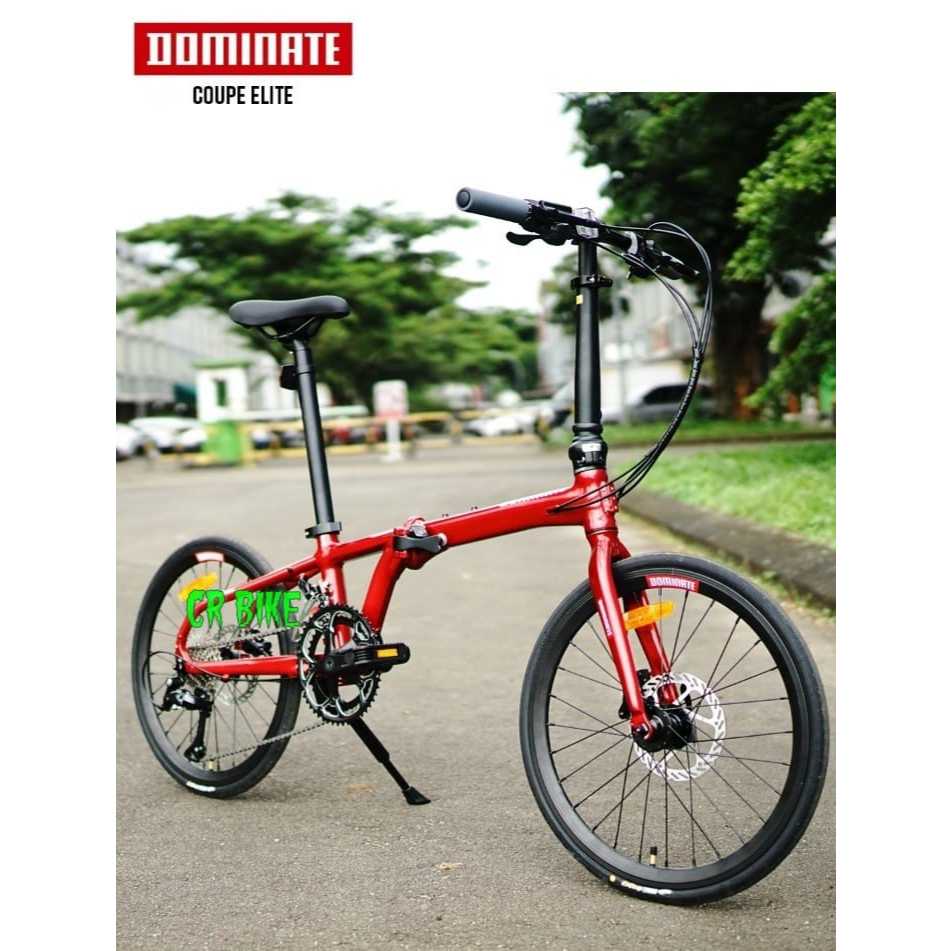 Jual Sepeda LIpat DOMINATE COUPE ELITE ALLOY SHIMANO SORA 2x9 SPEED ...