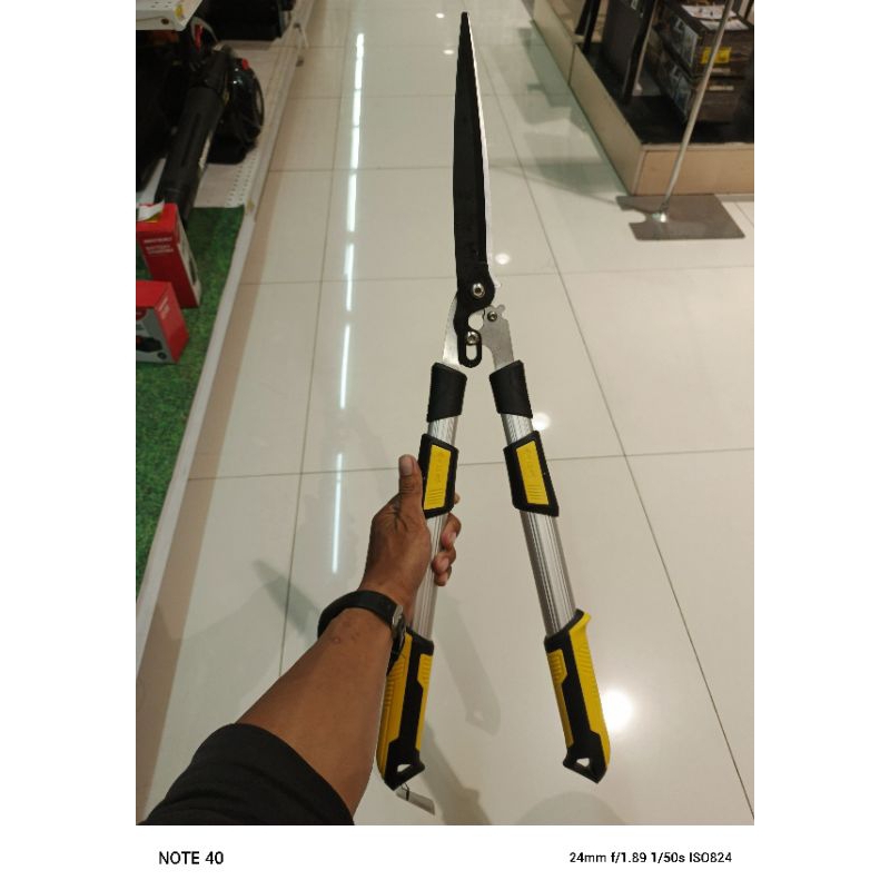 Jual Krisbow gunting rumput/tanaman gagang aluminium teleskopik/hedge shears/gunting ranting ...