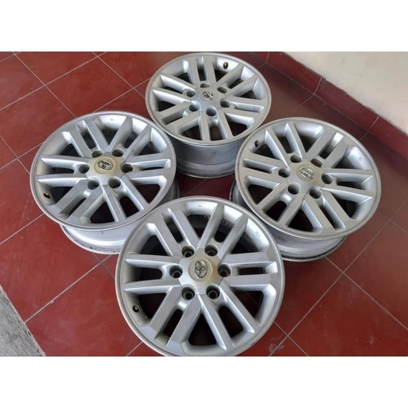 Jual VELG ORIGINAL FORTUNER VNT R.17 ( 4 BIJI ) | Shopee Indonesia