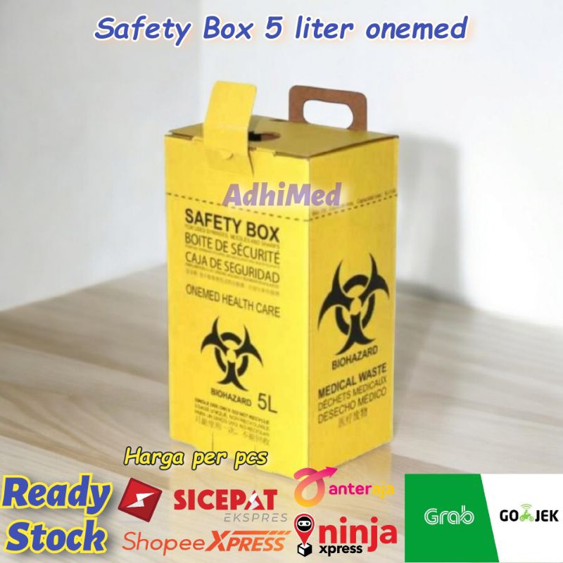 Jual Safety box 5 liter onemed | Shopee Indonesia