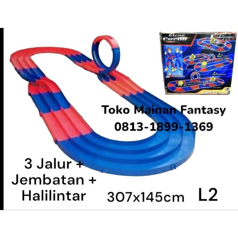 Jual PROMO! TRACK TAMIYA 3 JALUR / JALAN TAMIYA / JALUR TAMIYA / TAMIYA ...