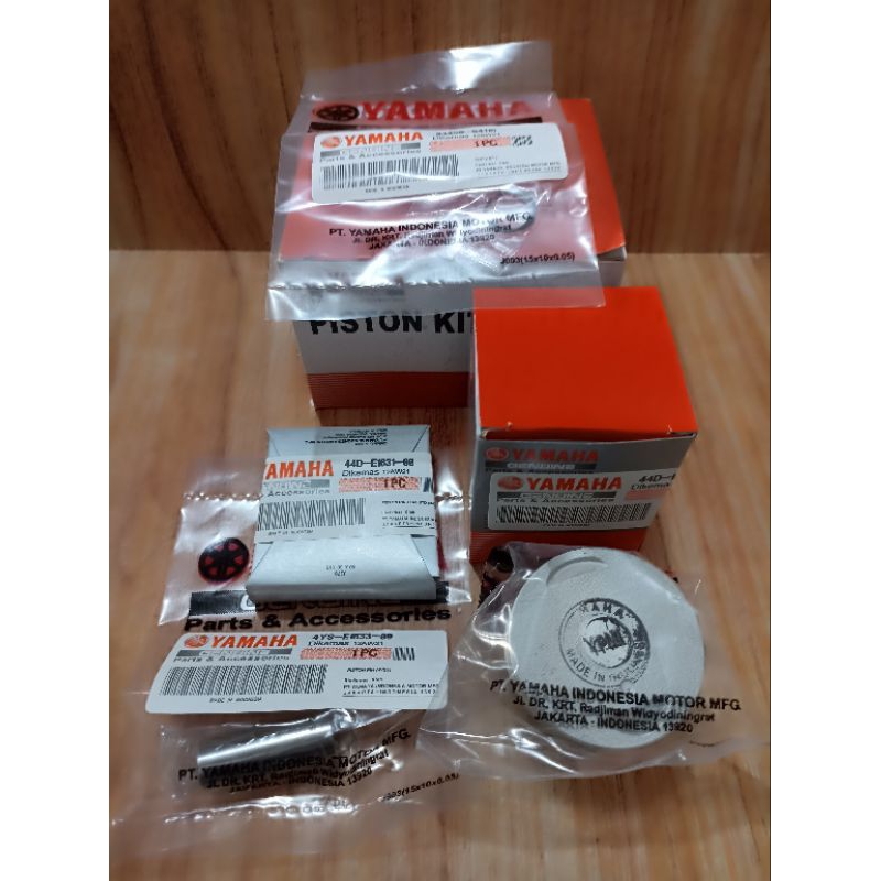 Jual PISTON KIT RING SET XEON KARBU XEON GT FI XEON RC 125 UKURAN ...