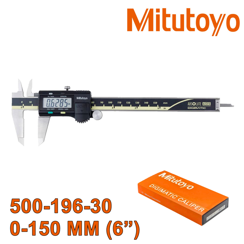 Jual Vernier Digital Caliper 150 mm MITUTOYO 500-196-30 0.01 Sigmat 6" Jangka Sorong 0-150mm ...