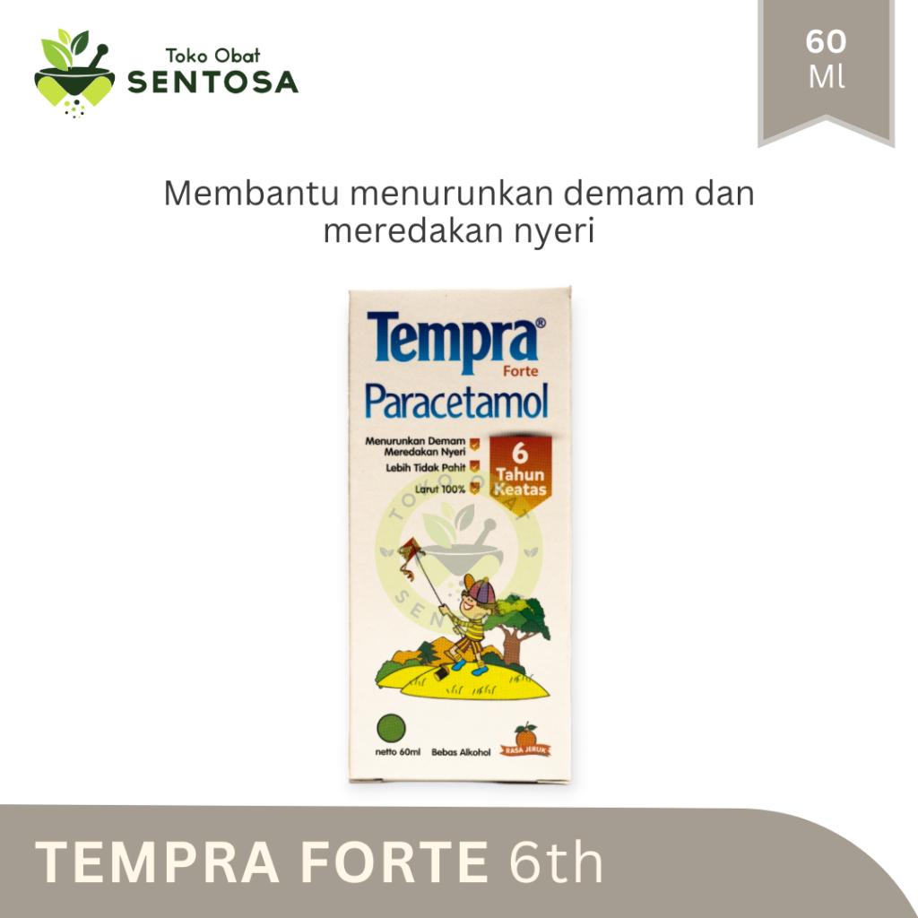 Jual Tempra Forte Paracetamol 6 Tahun Ke Atas | Shopee Indonesia
