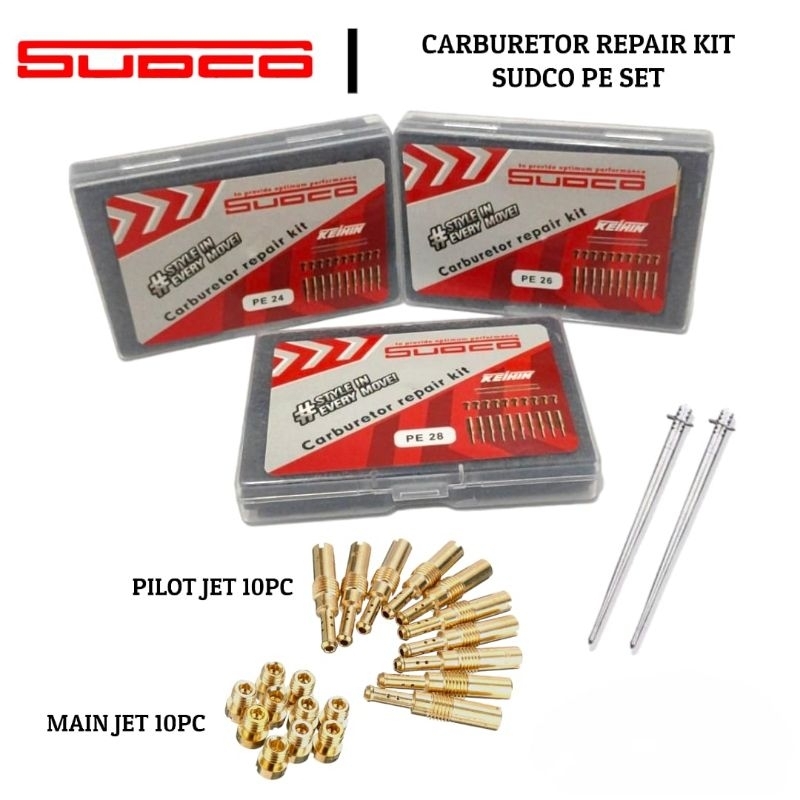 Jual Keihin Sudco Pilotjet Mainjet PJ MJ Set Karburator Carburetor ...