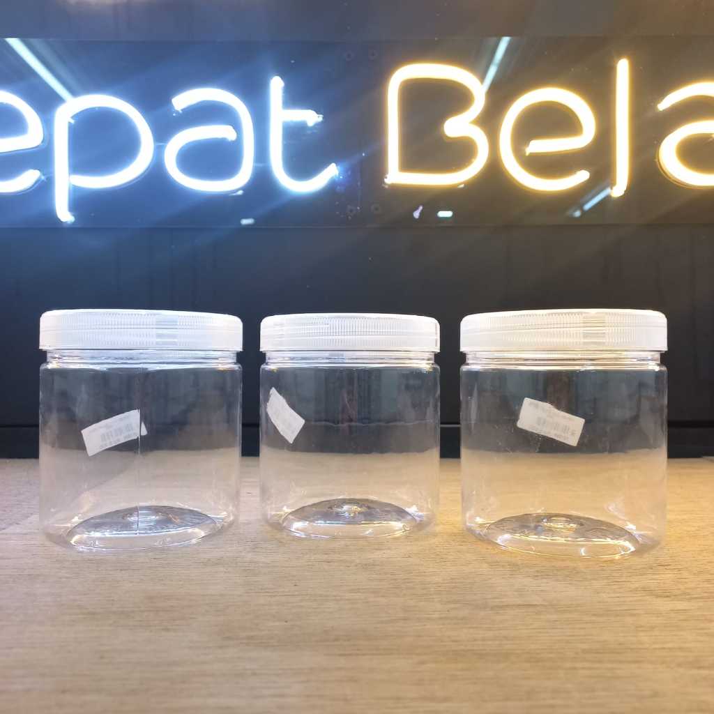 Jual Toples LP 01 Bulat 600ML CRN ( 3 PCS) | Toples Kue Tabung Plastik ...