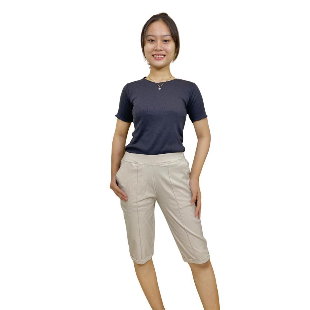 Jual Putri Nasya - Celana Big Size Pendek 7/8 LFRL Ukuran 8L,6L,5L,4L,2L,XL,S Fit To L Warna ...