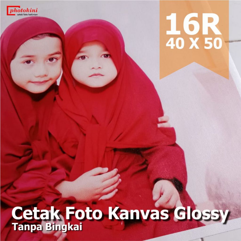 Jual Cetak Foto Photo Kanvas Canvas Glossy 16R Tanpa Bingkai | Shopee ...