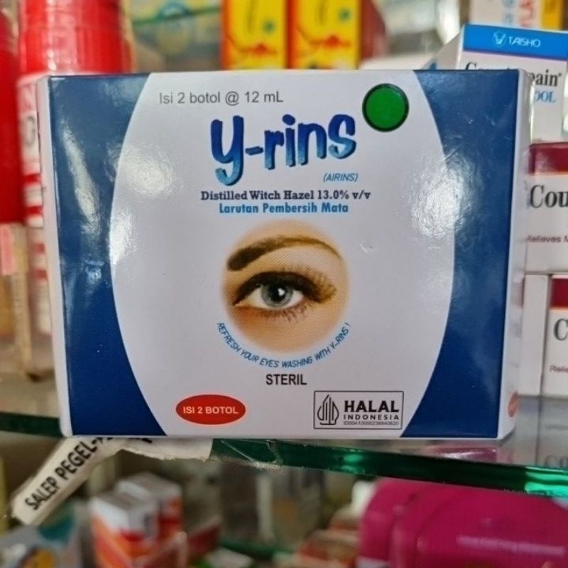 Jual Y RINS LARUTAN PEMBERSIH DAN PENCUCI MATA LELAH DAN SAKIT | Shopee ...