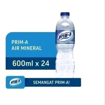 Jual AIR MINERAL PRIMA 600 ML (1 DUS ISI 24 PCS) | Shopee Indonesia