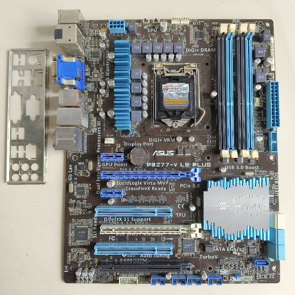 Jual MOTHERBOARD GAMING ASUS Z77-V LE PLUS LGA 1155 | Shopee Indonesia