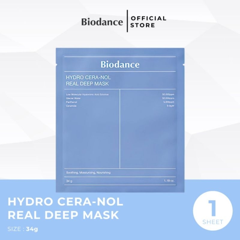 Jual BIODANCE - Hydro Cera Nol Real Deep Mask [ 1 Sheet ] | Shopee Indonesia