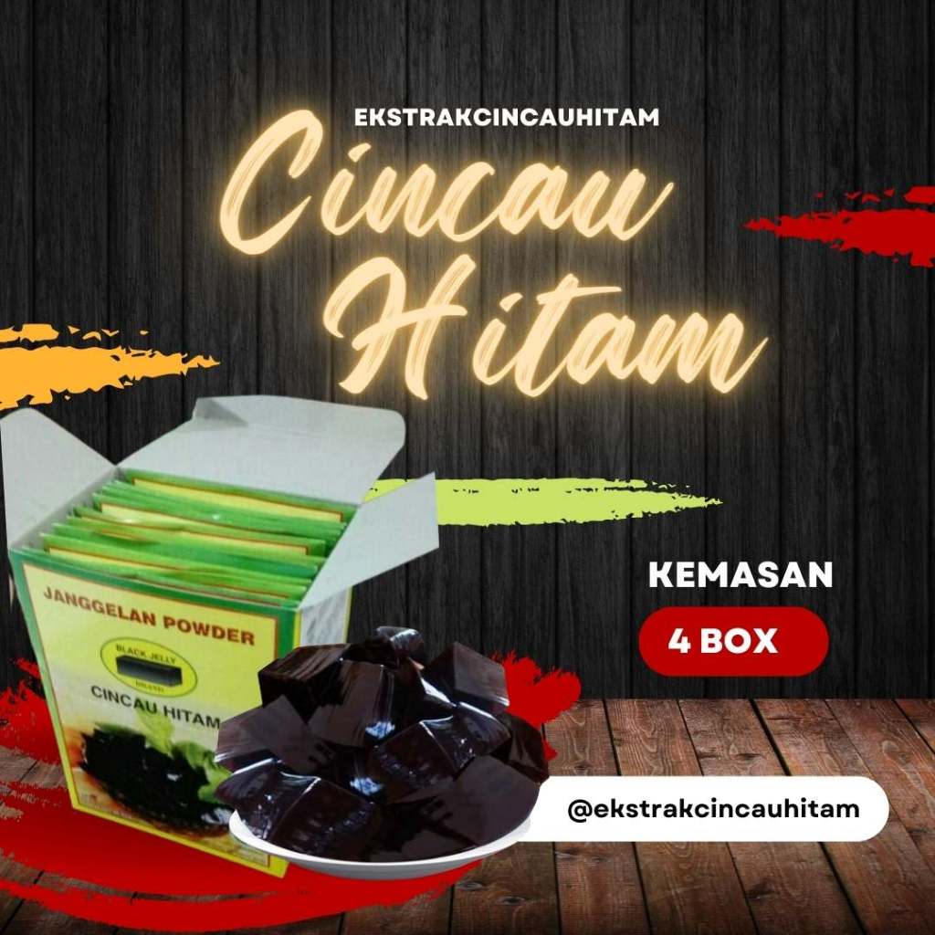 Jual Janggelan Cincau Hitam/Cincau Hitam Instan/Cincau Hitam Powder ...