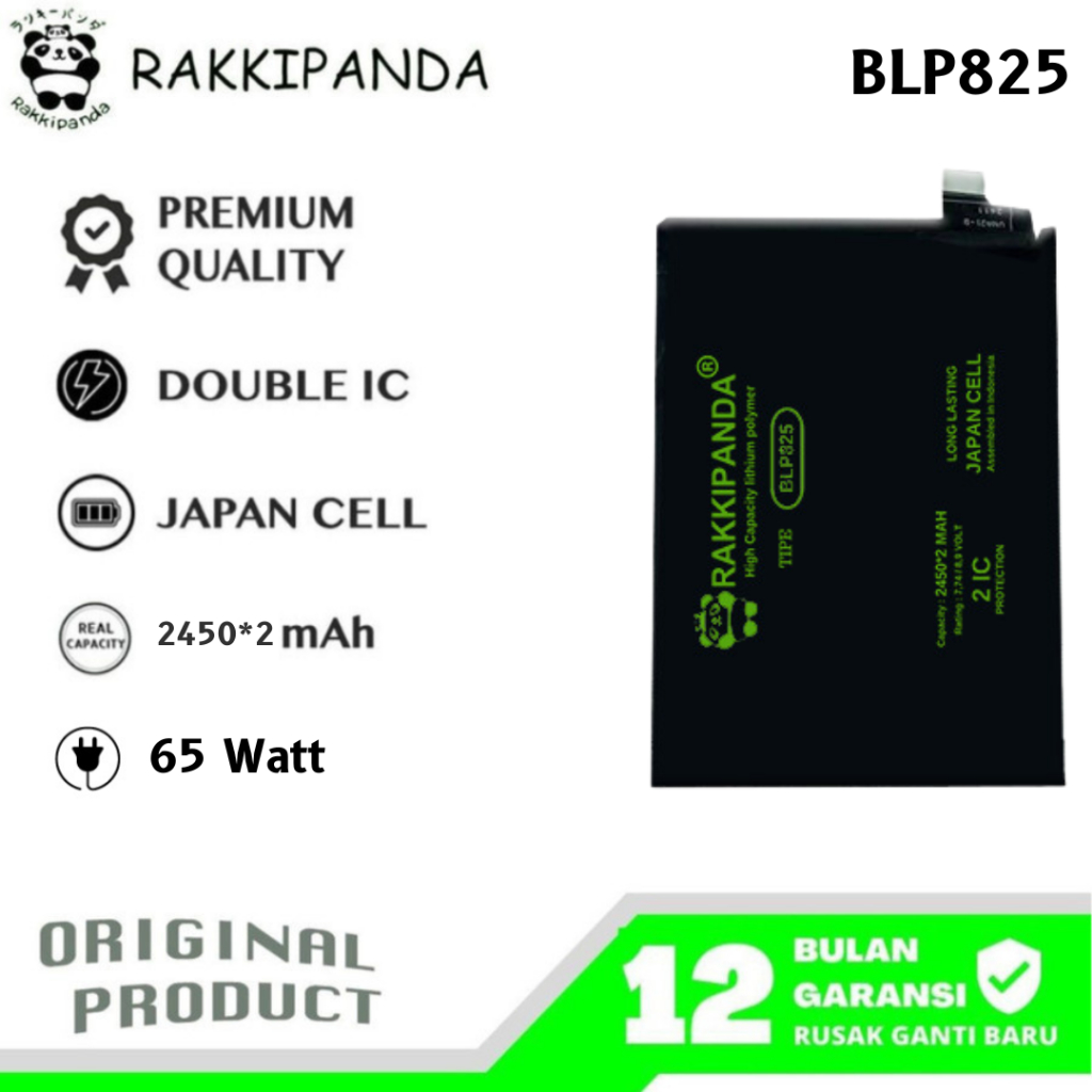 Jual RakkiPanda - BLP825 Reno 5 Pro Plus / Reno 6 Pro 5G Batre Batrai ...