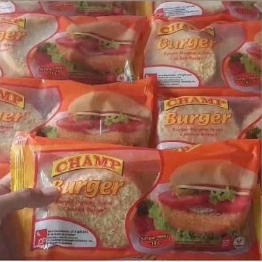 Jual CHAMP chicken burger 315gr | Shopee Indonesia