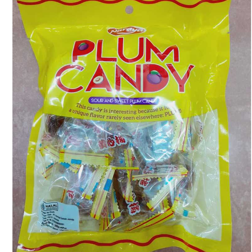 Jual [HALAL] Naraya Plum Candy 100gr / Permen isi Plum Sour & Sweet ...