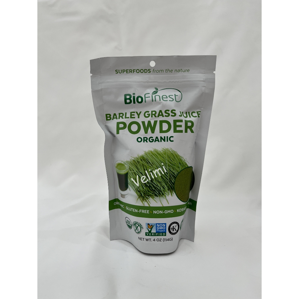 Jual Biofinest Barley Grass Juice Powder Organic Superfood 114g ...