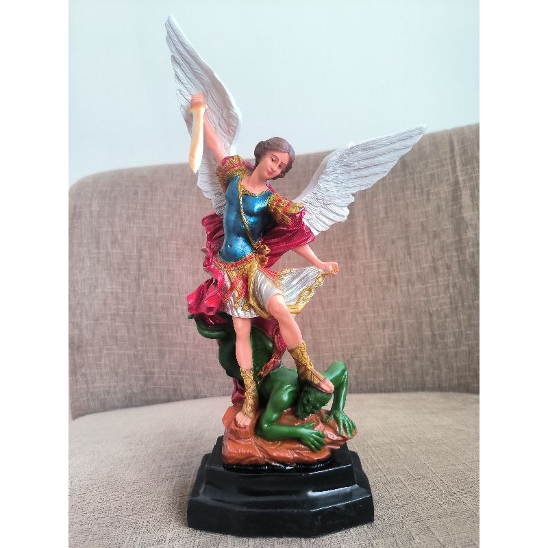 Jual Patung Malaikat Agung Santo Mikael Michael doa devosi 80cm ...