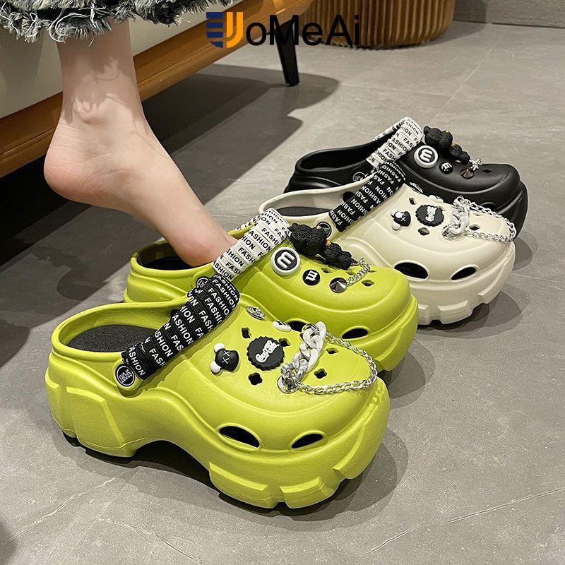 Jual UoMeAi Sandal Slop Wanita Sandal Baim EVA Wanita Kodok Sendal Anti ...