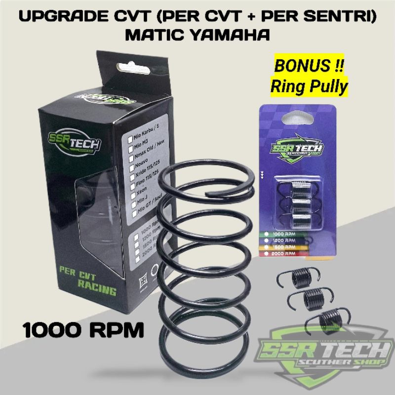 Jual UPGRADE PER CVT + PER CENTRI 1000 1200 1500 2000 RPM MIO NOUVO ...