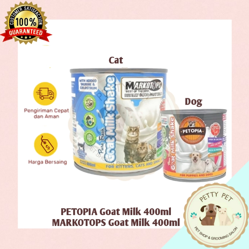 Jual PETOPIA GOAT MILK 400 ML | Shopee Indonesia