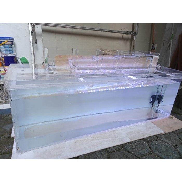 Jual Akuarium Akrilik Besar Full Filter PxLxT 150x45x45cm | Shopee ...