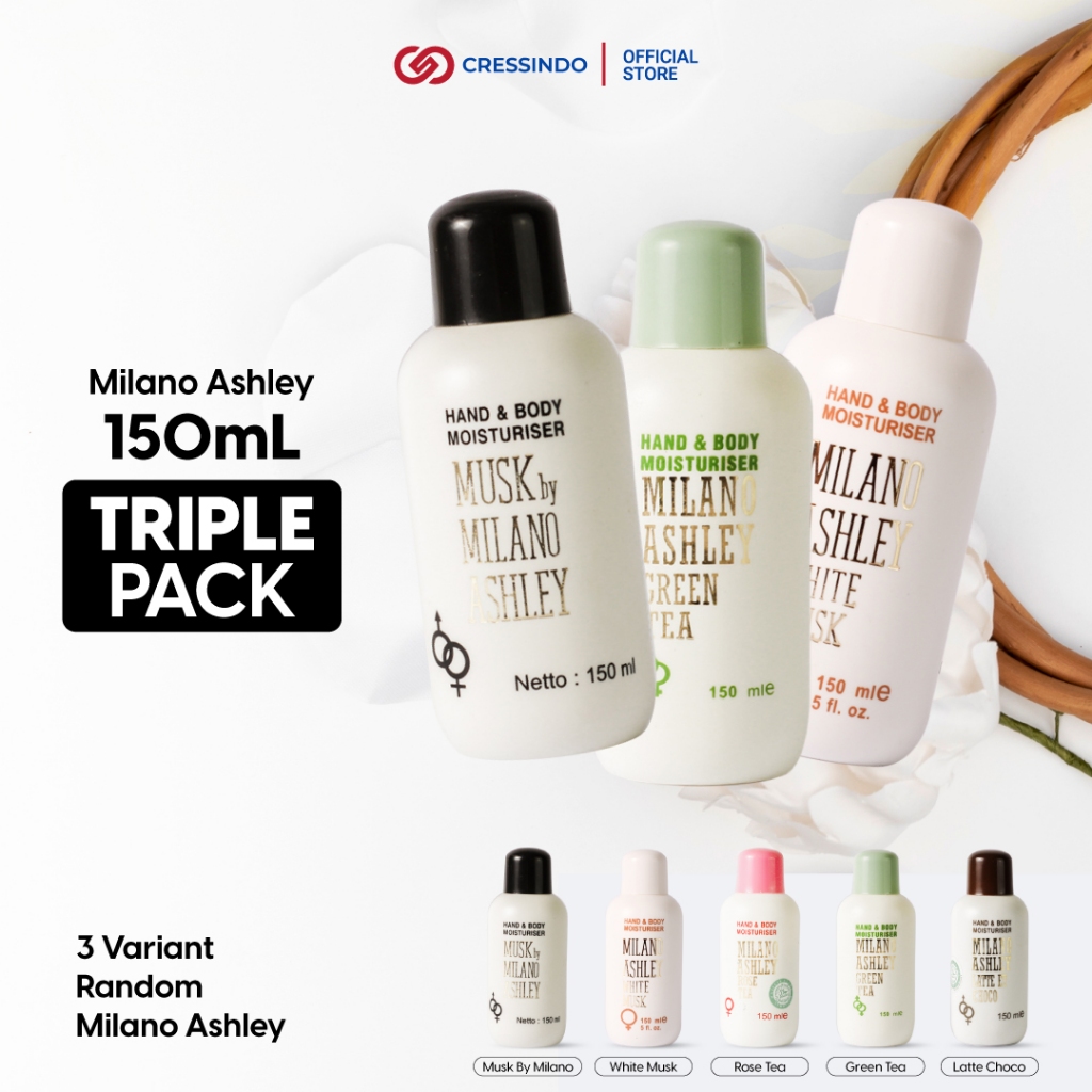 Jual [ SPECIAL LIVE DEAL ][ BUNDLE ISI 3 ] Milano Ashley Body Lotion ...