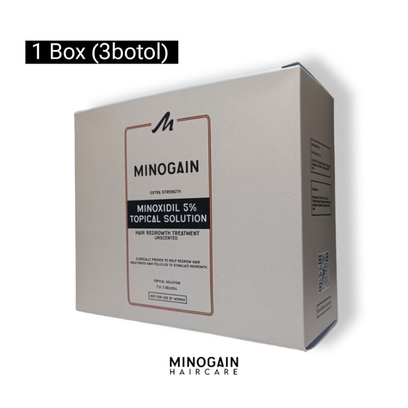 Jual Minoxidil 5% 1 box (3botol) | Shopee Indonesia