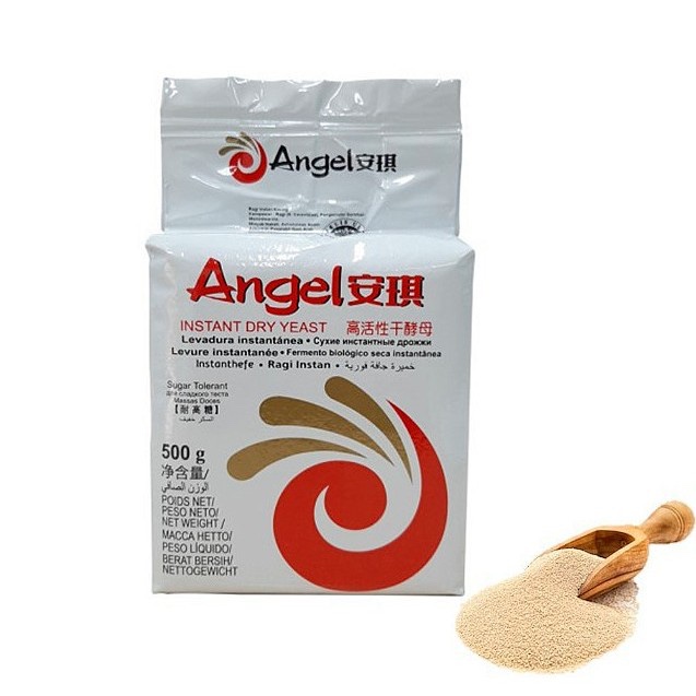 Jual ANGEL WHITE INSTANT YEAST 500gr RAGI INSTAN 500 gr (Citra Rasa) | Shopee Indonesia