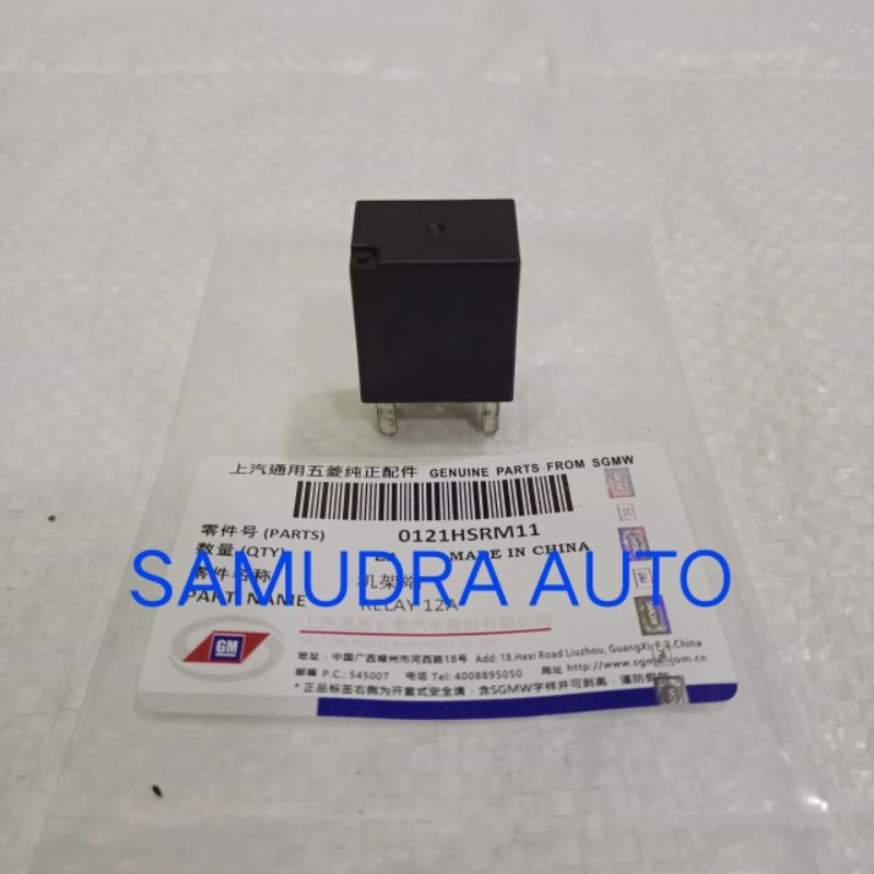 Jual RELAY AC M11 KAKI 4 12V 30A WULING CONFERO CORTEZ ALMAZ ASLI ...