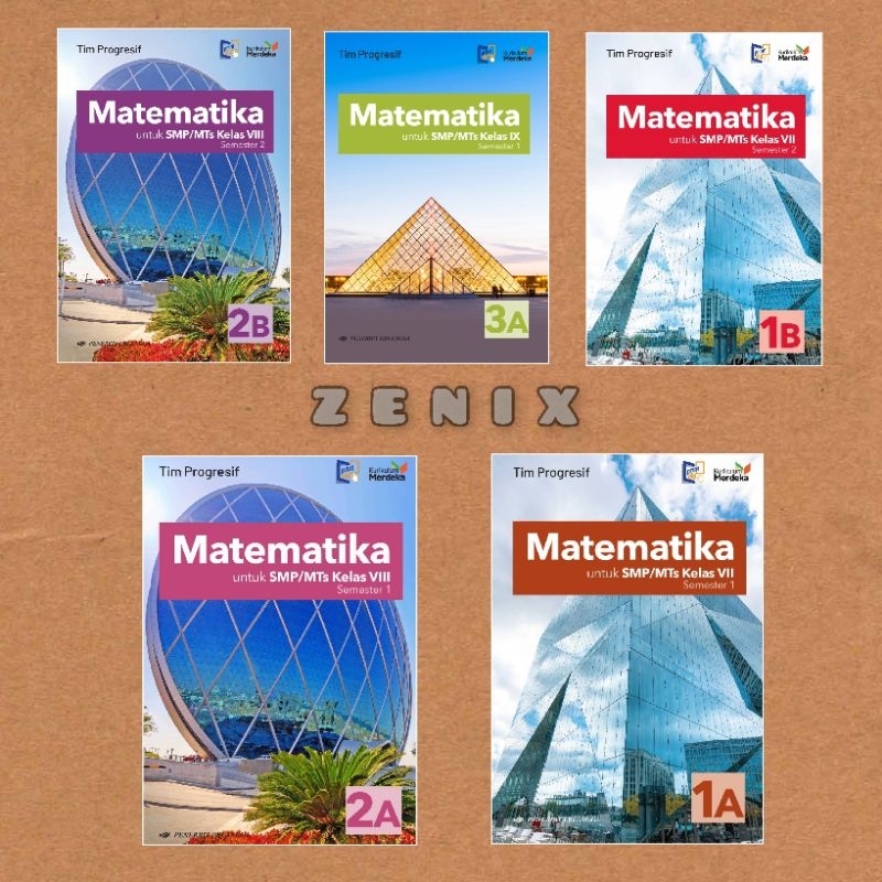 Jual Buku Matematika SMP MTs Kelas 7 8 9 VII VIII IX 1 2 3 Jilid 1a 1b ...