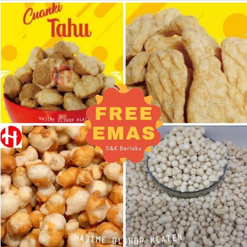 Jual FREE EMAS Paket topping komplit cuanki boci seblak garut pilus ...