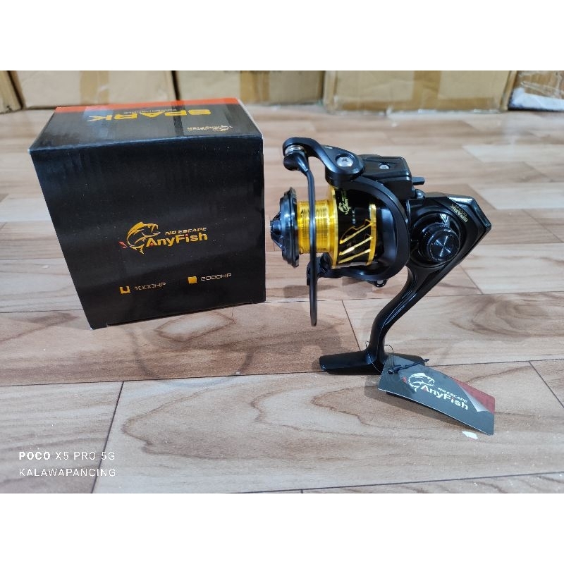 Jual Reel Anyfish Spark 1000 (Power Handle) (Bonus Kail) | Shopee Indonesia